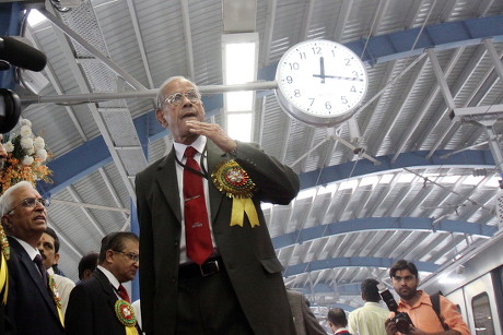 Delhi Metro Rail Corporation Dmrc Chief Editorial Stock Photo - Stock ...