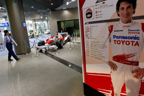 Security Guard Walks Front Toyotas Formula Editorial Stock Photo ...