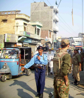 Pakistani Army Patrol Mingora Main Town Editorial Stock Photo - Stock ...