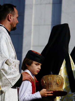 Young Boy Member Orthodox Ceremony Standing Editorial Stock Photo ...