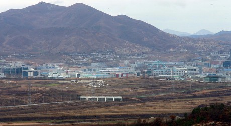 General View Kaesong Industrial Complex Military Editorial Stock Photo ...