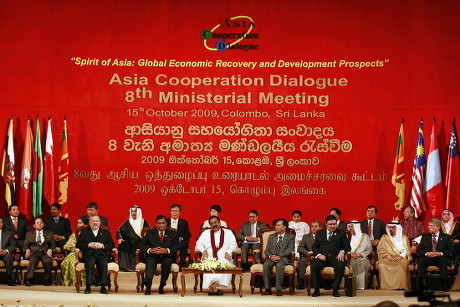 Foreign Ministers Delegates Asia Cooperation Dialogue Editorial Stock ...