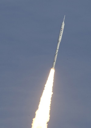 Ares 1x Nasas First Flight Test Editorial Stock Photo - Stock Image ...