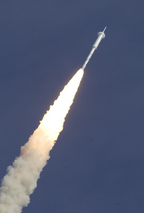 Ares 1x Nasas First Flight Test Editorial Stock Photo - Stock Image ...