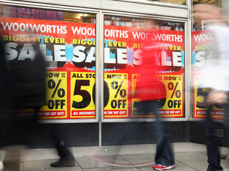 Woolworths Half Price Sale Camden London Editorial Stock Photo - Stock ...