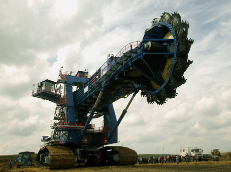 Worlds Largest Compact Bucket Wheel Excavator Editorial Stock Photo ...