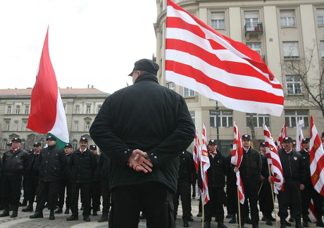 Members Controversial Extremeright Magyar Garda Commemorating Editorial ...