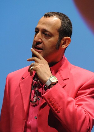 Egyptian Industrial Designer Karim Rashid Gives Editorial Stock Photo ...