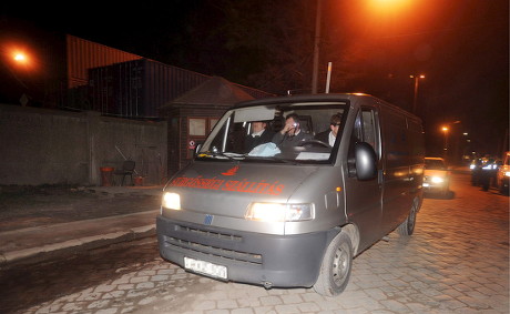 Coroners Van Transporting Corpse Leaves Near Editorial Stock Photo ...