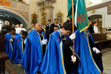 First Nine Hungarian Members Roma Blessed Editorial Stock Photo - Stock ...