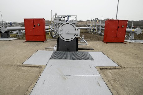 Partial View Pumping Station Oil Pipeline Editorial Stock Photo - Stock ...