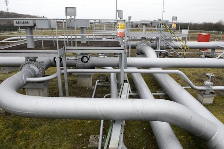 Partial View Pumping Station Oil Pipeline Editorial Stock Photo - Stock ...