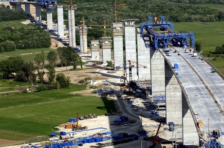 Viaduct Koroshegy That Part M7 Motorway Editorial Stock Photo - Stock ...