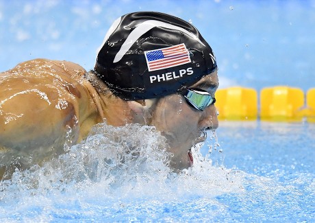 Michael Phelps Usa On His Way Editorial Stock Photo - Stock Image ...