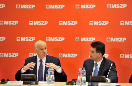 Greek Prime Minister George Papandreou L Editorial Stock Photo - Stock ...