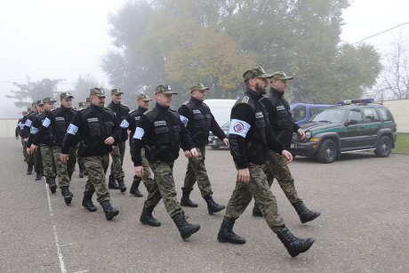 Polish Border Guard Officers Wearing Armband Editorial Stock Photo ...