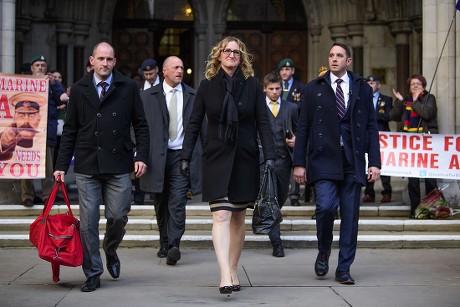 Claire Blackman Wife Sergeant Alexander Blackman Editorial Stock Photo ...