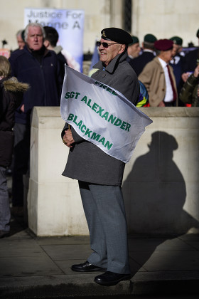 Former Royal Marines Supporters Sergeant Alexander Editorial Stock ...