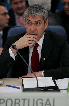 Prime Minister Portugal Jose Socrates Attends Editorial Stock Photo ...