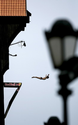 Michal Nawratil Czech Republic Jumps Off Editorial Stock Photo - Stock ...