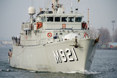 BELGIAN NAVY MINEHUNTER SHIP 'BNS LOBELIA' Editorial Stock Photo ...