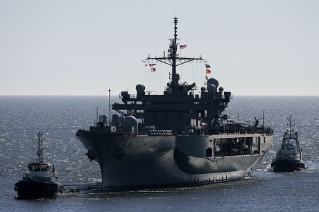 Us Navy Command Ship Uss Mount Editorial Stock Photo - Stock Image ...