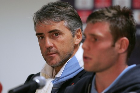 Roberto Mancini Italian Manager English Premier Editorial Stock Photo ...