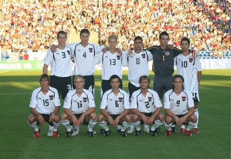Austrian Soccer Players Lr Back Daniel Editorial Stock Photo - Stock ...