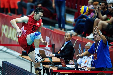 Canadas Adam Simac Action During Match Editorial Stock Photo - Stock ...