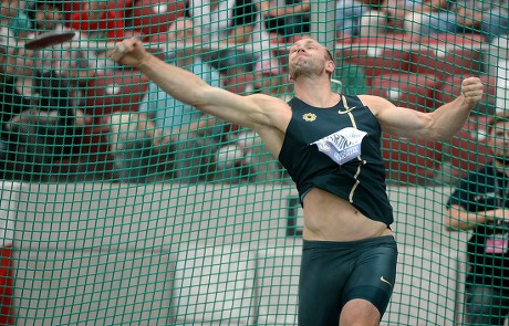 Robert Harting Germany Competes Mens Discus Editorial Stock Photo ...