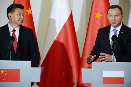 Polish President Andrzej Duda L Chinese Editorial Stock Photo - Stock ...