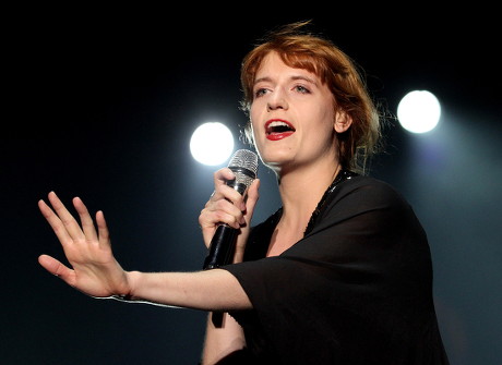 Florence Welch Lead Singer English Band Editorial Stock Photo - Stock ...
