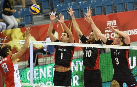 Poland Volleyball World Championships 2014 - Aug 2014 Stock Pictures ...