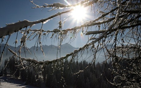 General View Snow Capped Tatra Mountains Editorial Stock Photo - Stock ...