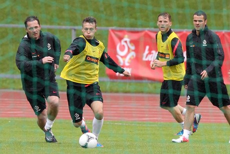 Polish National Soccer Players Adam Matuszczyk Editorial Stock Photo ...