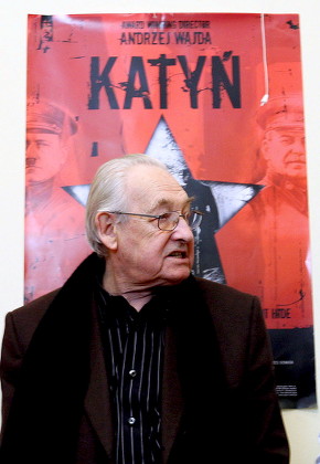 Polish Director Andrzej Wajda During Press Editorial Stock Photo ...