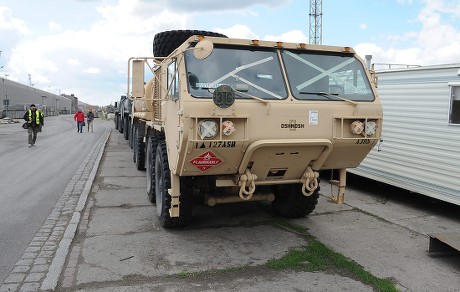 Us Army Cargo Truck Seen After Editorial Stock Photo - Stock Image ...