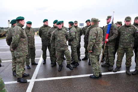 Slovak Soldiers During Common Challenge15 Exercises Editorial Stock ...