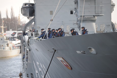 Sailor Onboard German Navy Warship Elbe Editorial Stock Photo - Stock ...