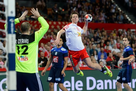 Hans Lindberg C Denmark Throws Ball Editorial Stock Photo - Stock Image ...
