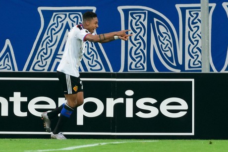 Basels Jeanpaul Boetius Celebrates After Scoring Editorial Stock Photo ...
