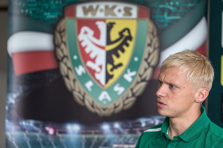 Slask Wroclaws Player Mariusz Pawelec Speaks Editorial Stock Photo ...