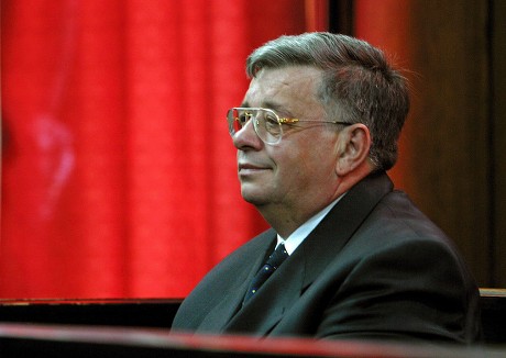 Lew Rywin Sits Court Prior Reading Editorial Stock Photo - Stock Image ...
