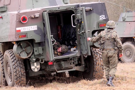 Soldiers 1st Battalion Motorized Infantry During Editorial Stock Photo ...