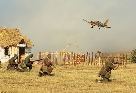 Poland Battle of Mlawa Reenactment - Aug 2013 Stock Pictures, Editorial ...
