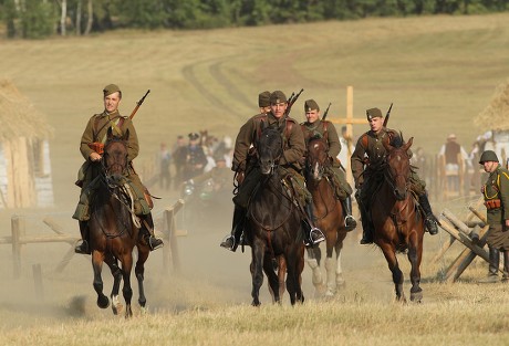 Tank Seen During Reenactment Battle Mlawa Editorial Stock Photo - Stock ...