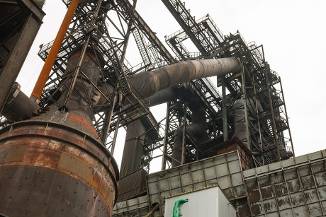 Exterior View Blast Furnace No 5 Editorial Stock Photo - Stock Image ...