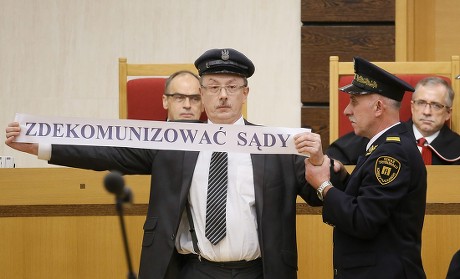Former Opposition Activist Adam Slomka Holds Editorial Stock Photo ...