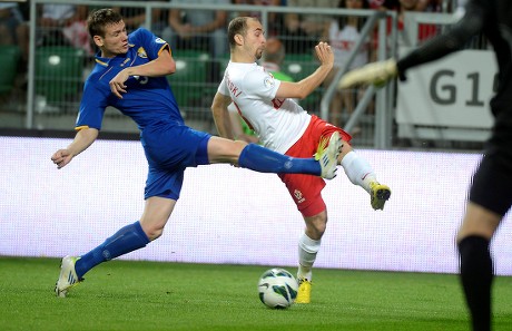 Polands Adrian Mierzejewski R Vies Ball Editorial Stock Photo - Stock ...