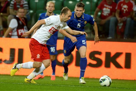 Polands Adrian Mierzejewski R Vies Ball Editorial Stock Photo - Stock ...